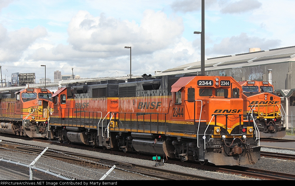 BNSF 2344 and 2786 All Dressed Up